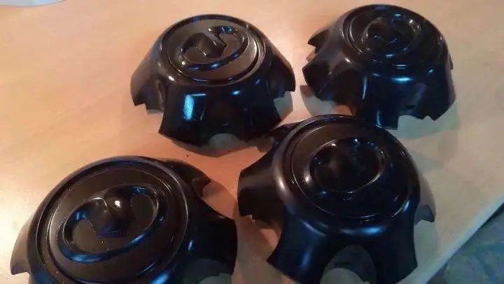 4 PCS black WHEEL CENTER CAPS GWM GREAT WALL HOVER HAVAL H3 H5 WINGLE ...