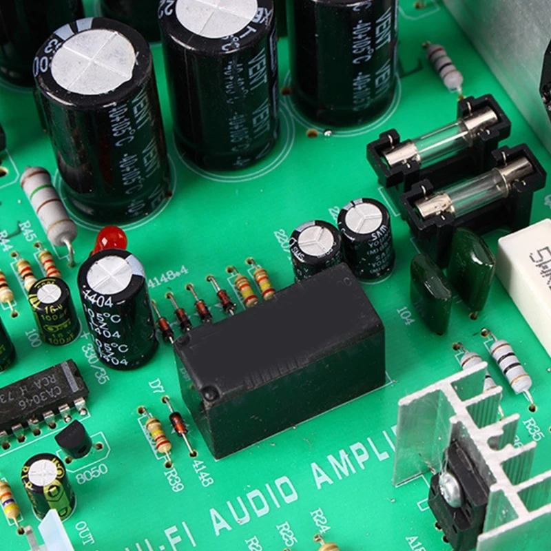 587D Power Amplifier Board 2.0 Channel HiFi Sound Amplificador Stereo ...