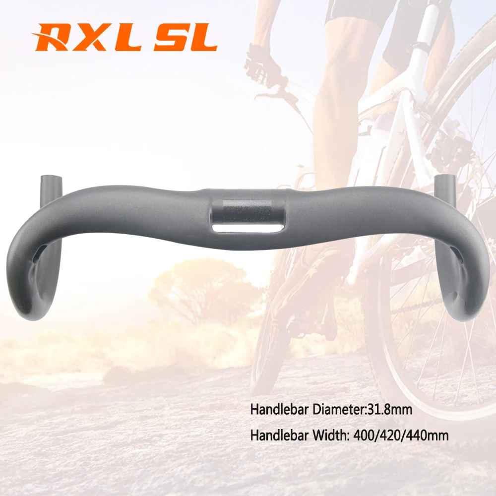Carbon Handlebar Road Bike Rxl Sl Drop Handlebar 31.8mm Black Ud Matte ...