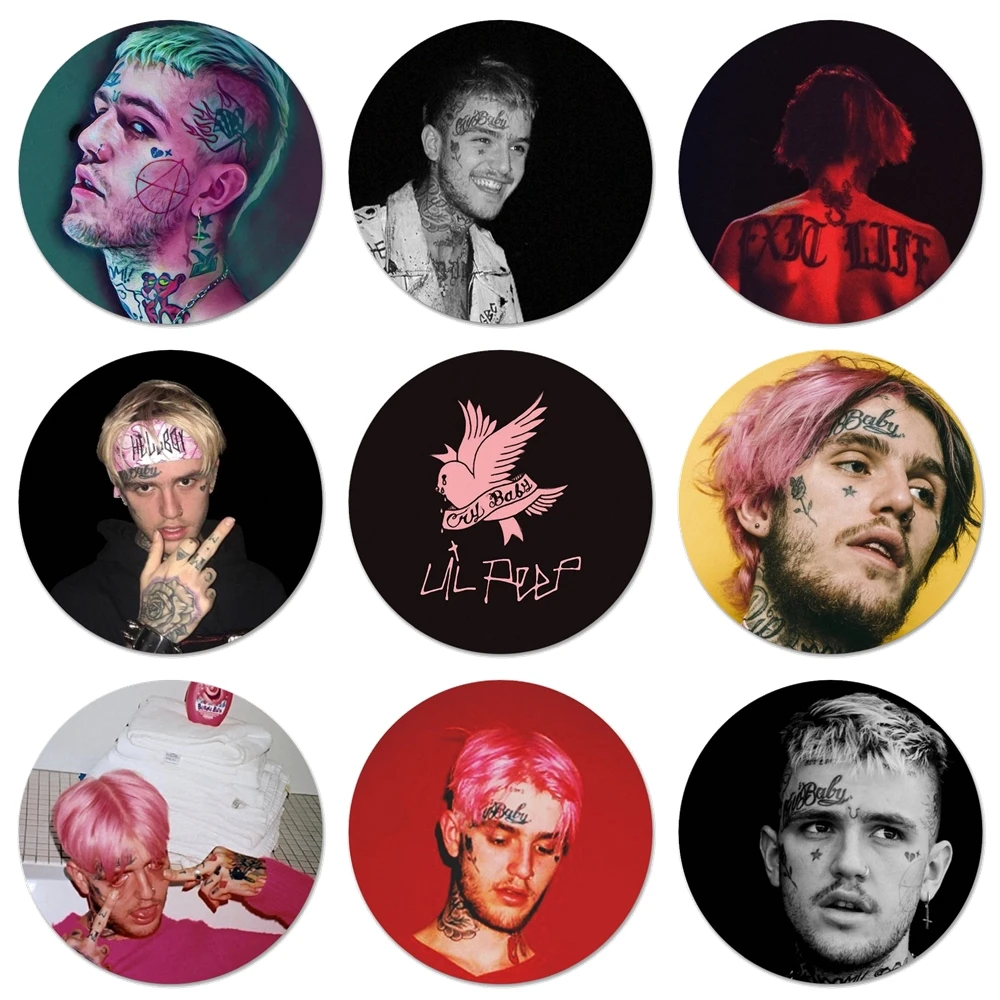 Lil Peep Icons Pins Badge Decoration Brooches Metal Badges For Clothes ...