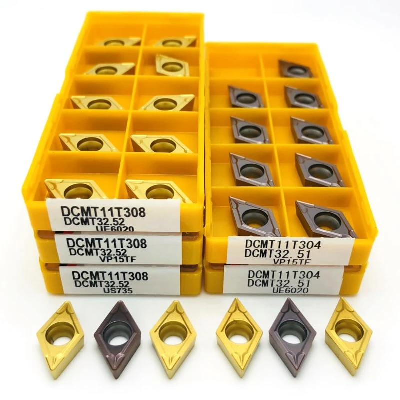Inserts Lathe Tools Dcmt 204 | Cnc Turning Insert Dcmt0702 - Dcmt070204 ...