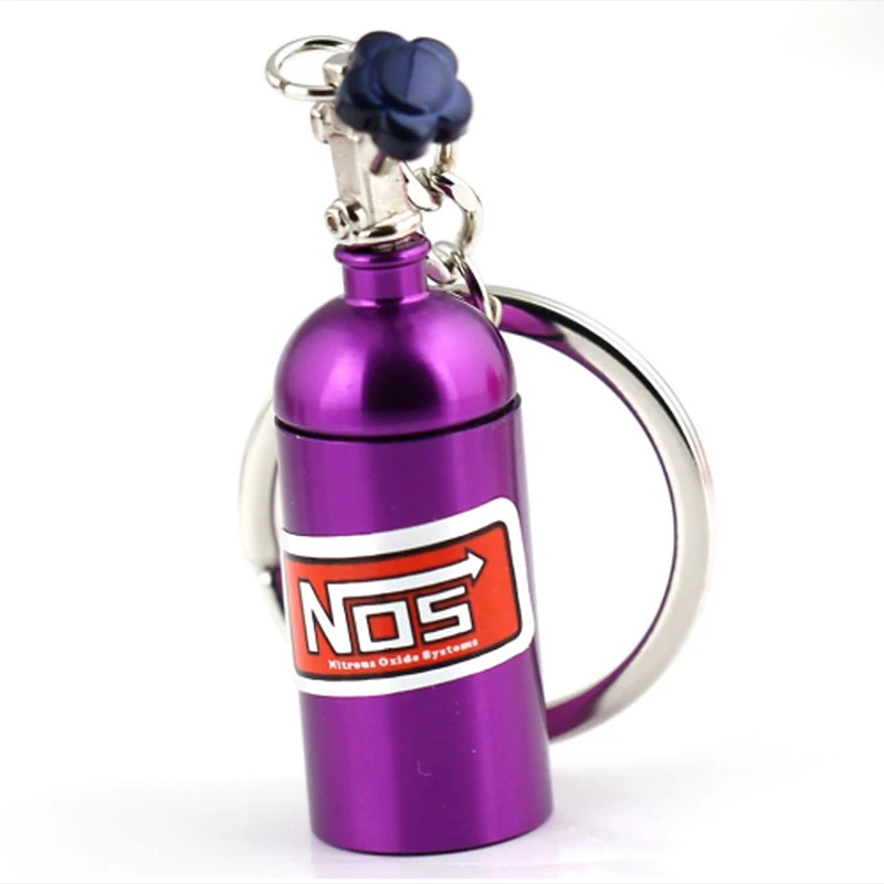 Turbo NOS Nitrous Oxide Bottle Key Chain Stash Pill Box Accessories 7 ...