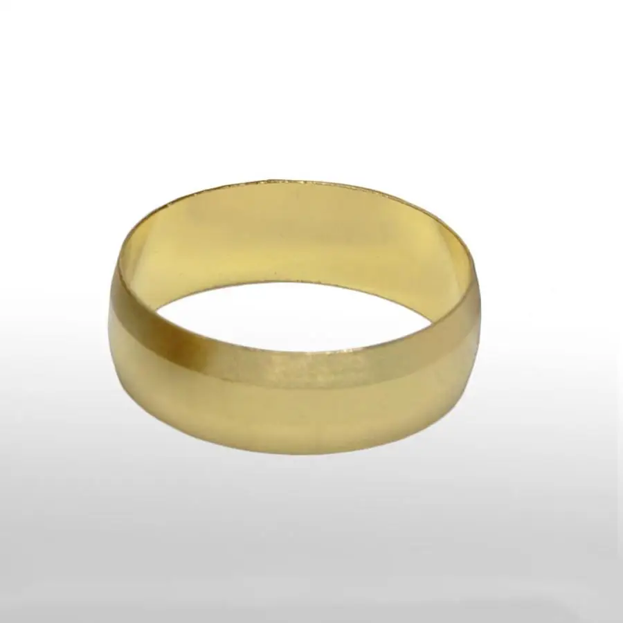 10-PCS-Fit-15mm-Tube-OD-BrassFerrule-Ring-For-Compression-Union-10-PCS ...