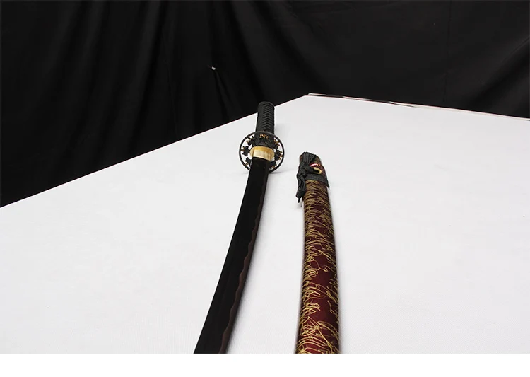 Color Blade Real Katana Japanese Swords Samurai Espadas Handmade 1045 ...