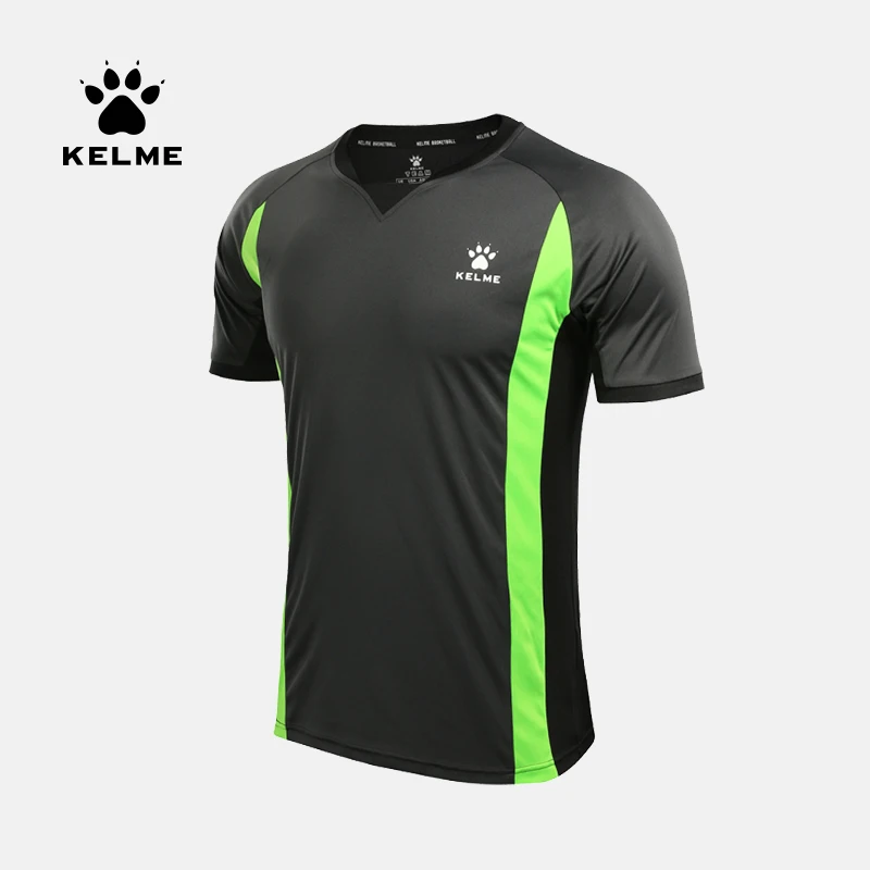 KELME-Referee-Jerseys-Soccer-Basketball-Game-Sport-Gym-Shirt-Men ...