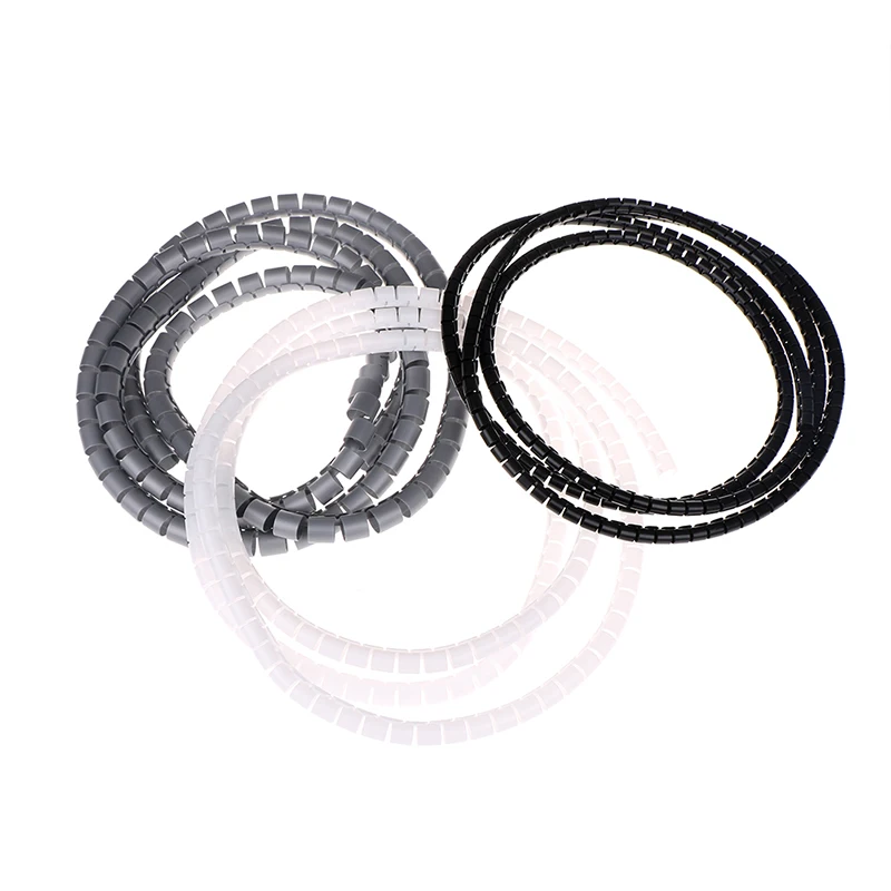 8mm-1M-Line-Organizer-Pipe-Protection-Spiral-Wrap-Winding-Cable-Wire ...