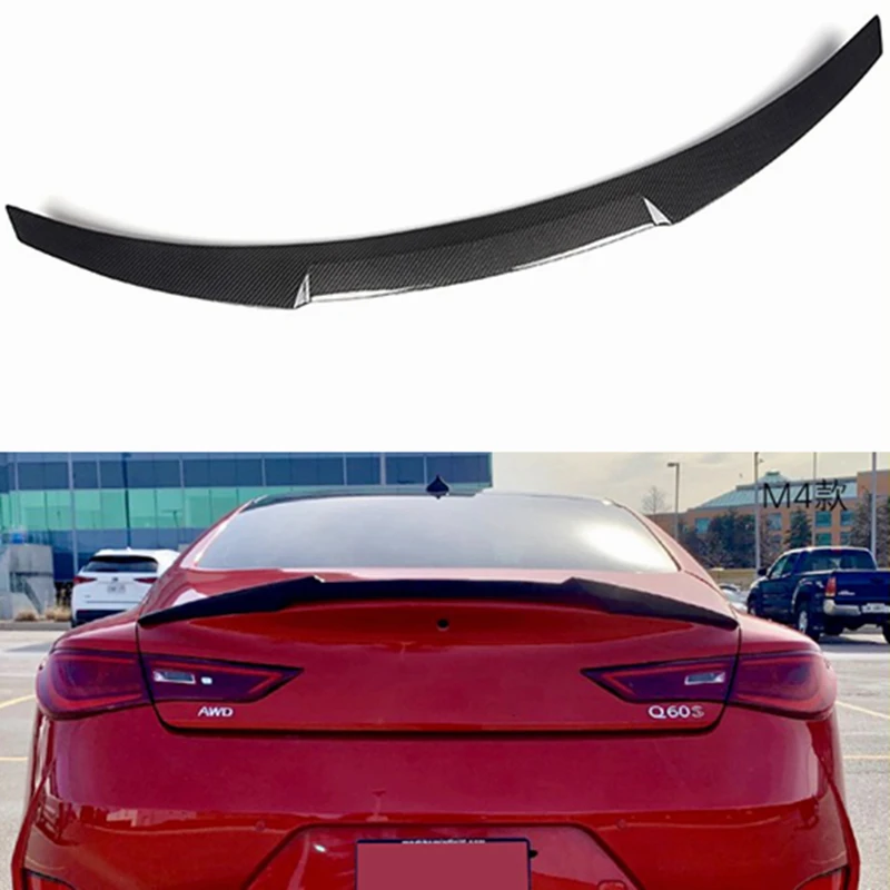 For-Infiniti-Q60-Q60S-Spoiler-High-quality-carbon-fiber-material-Car ...