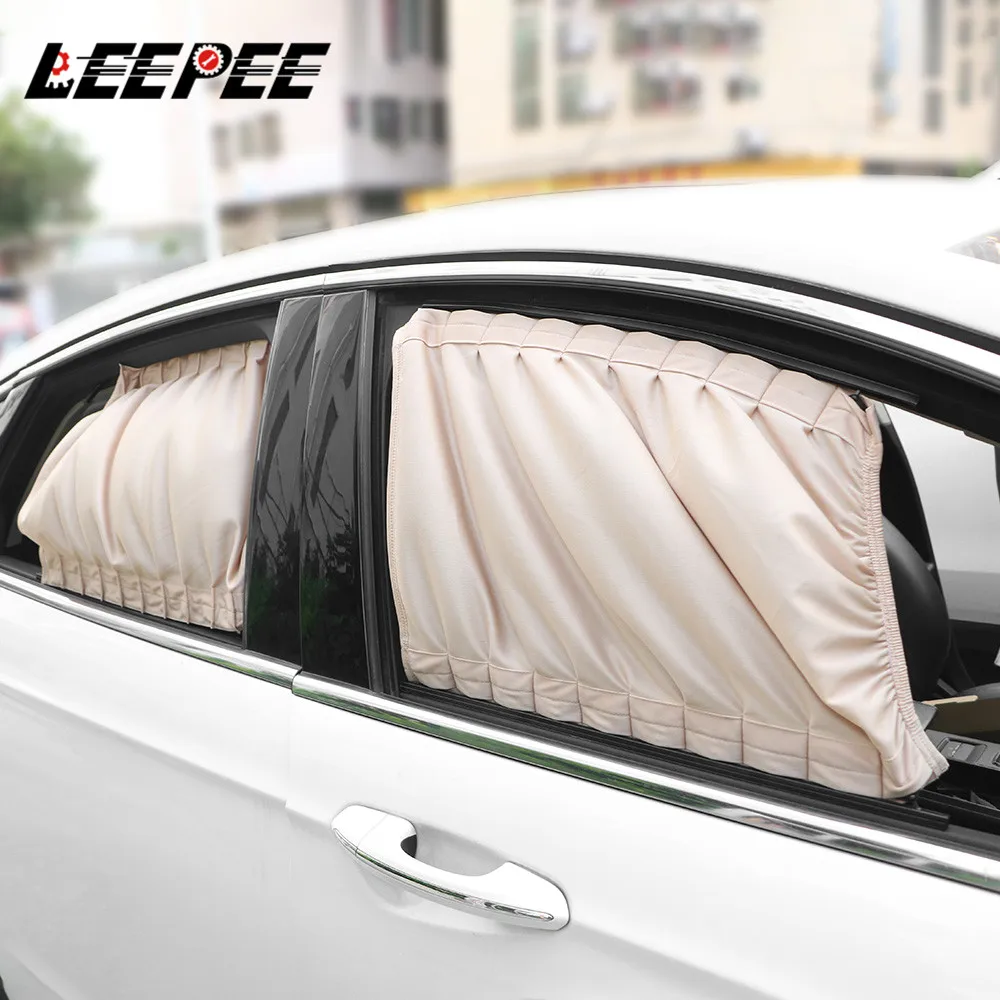 Universal Car Curtain Auto Windows Curtain Car Side Window Sunshade ...