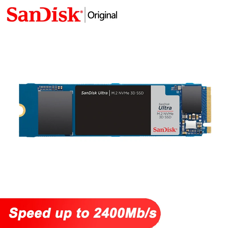 SanDisk disco duro ULTRA M.2 NVMe 3D para ordenador portátil, Unidad de 500gb, 1TB, 250gb, SSD ...