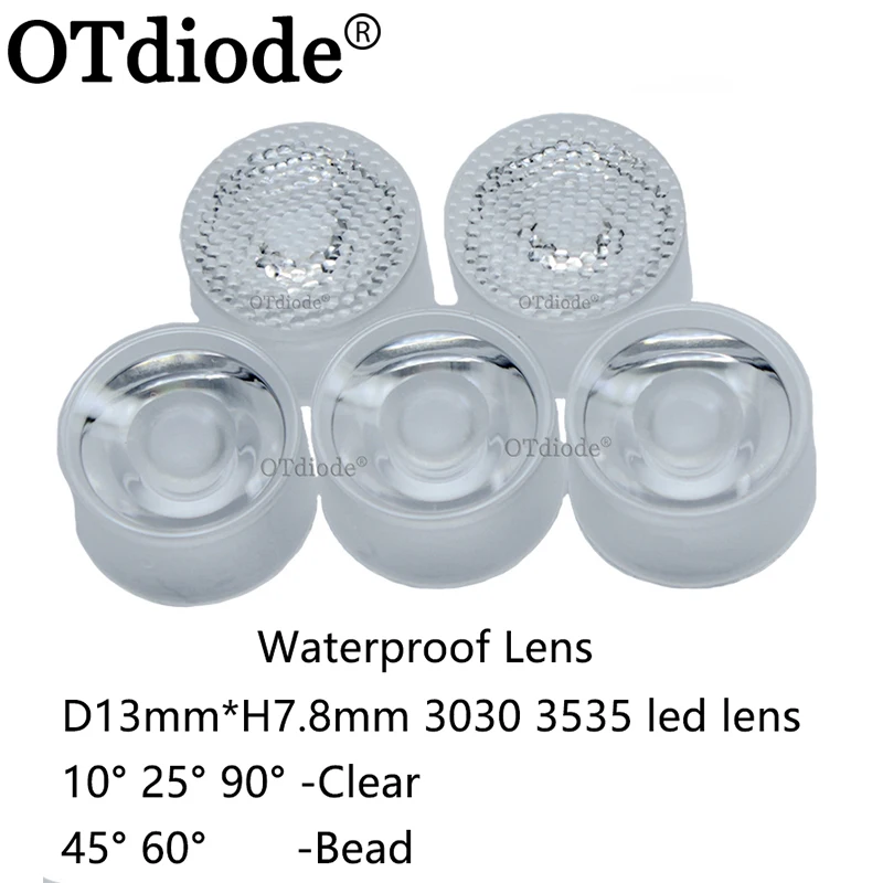 13mm-3535-XPE-XPE2-XPG-XPG2-XTE-Epiled-Semiled-3535-LED-Lens-waterproof ...