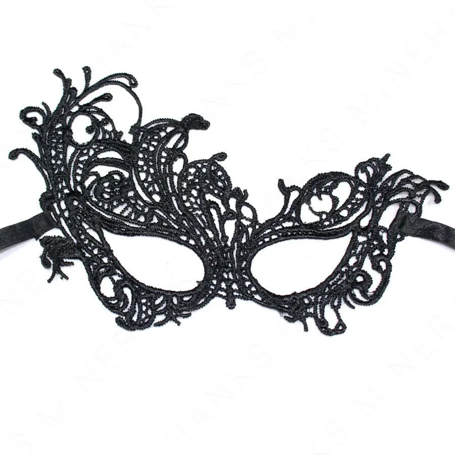 Anonymous Nightclub Queen Cosplay Lace Mask For Women - AllCosplay.com