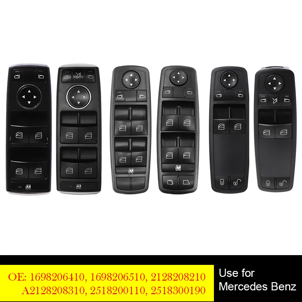 Panel de botones de Ventanilla de alimentación OE 1698206410 1698206510 ...