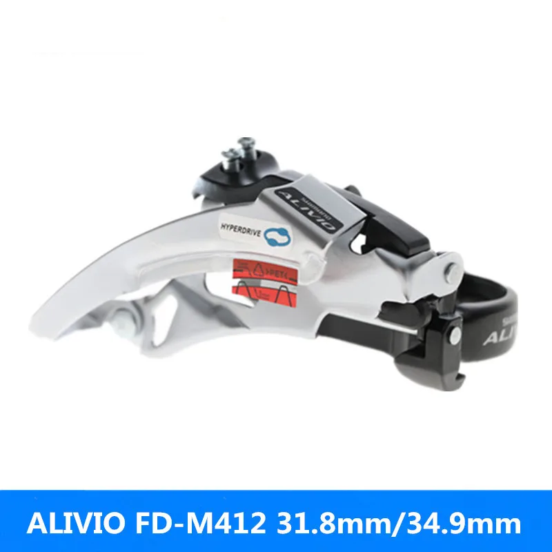 Shiman0 alivio FC M410/frente mountain bike 8s/24 velocidade frente desviador 31.8mm / 34.9mm ...