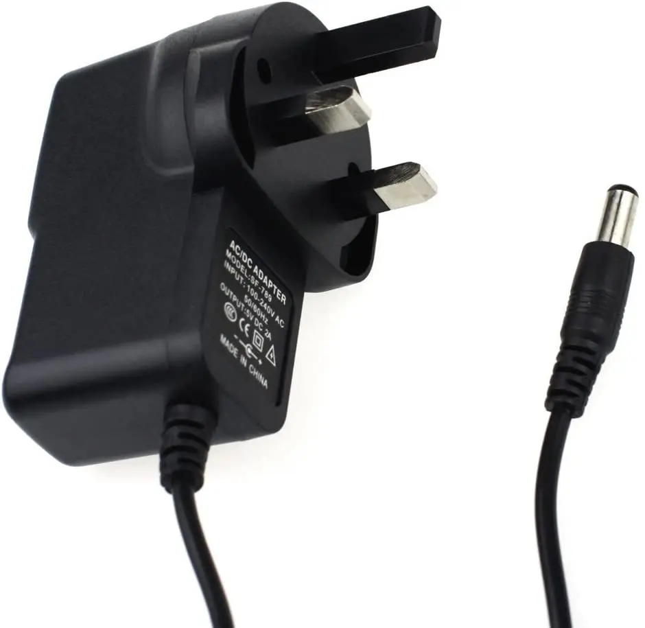 5v 2a Dc Power Supply Adapter For Tv Box/led Strip Lights/audio/video ...