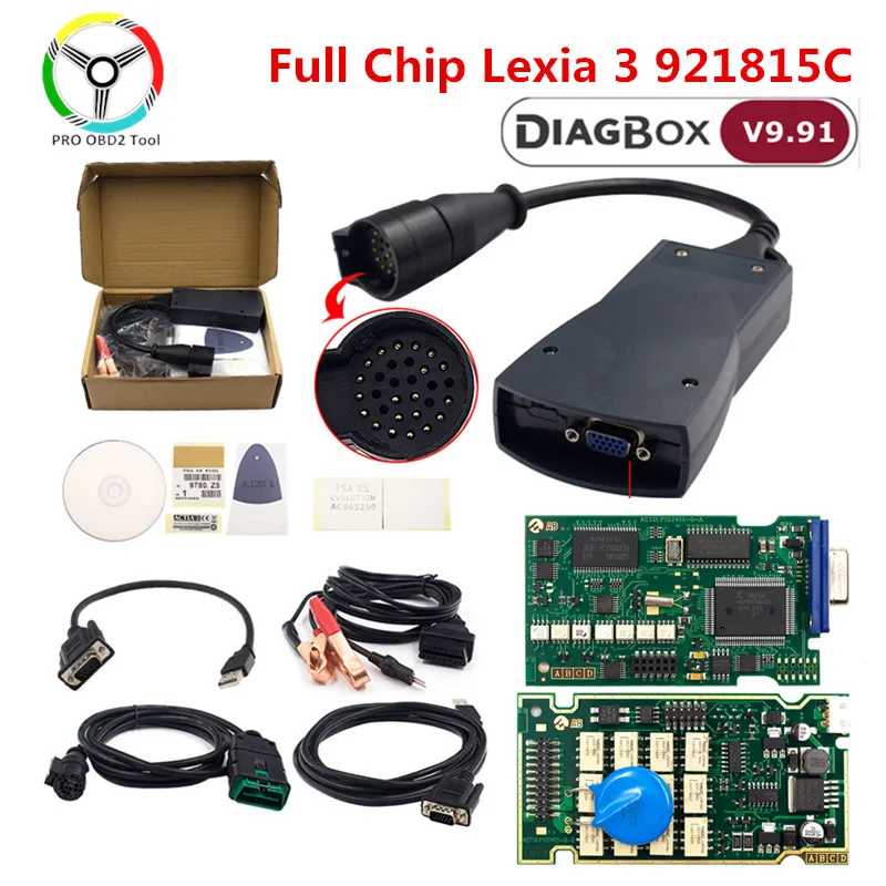 Golden Diagbox V7.83 Lexia 3 Pp2000 Full Chip With 921815c Obd2 Car ...