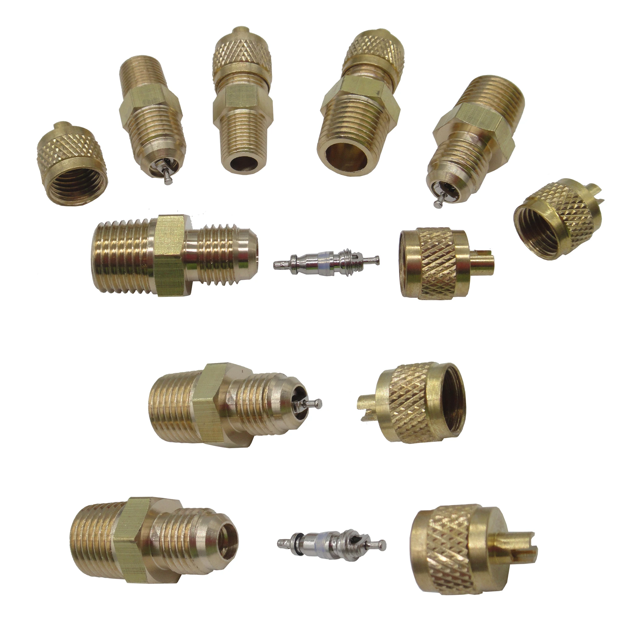 Schrader Unions Between 1/8" Npt And 1/4" Sae Are Quick Connecting ...