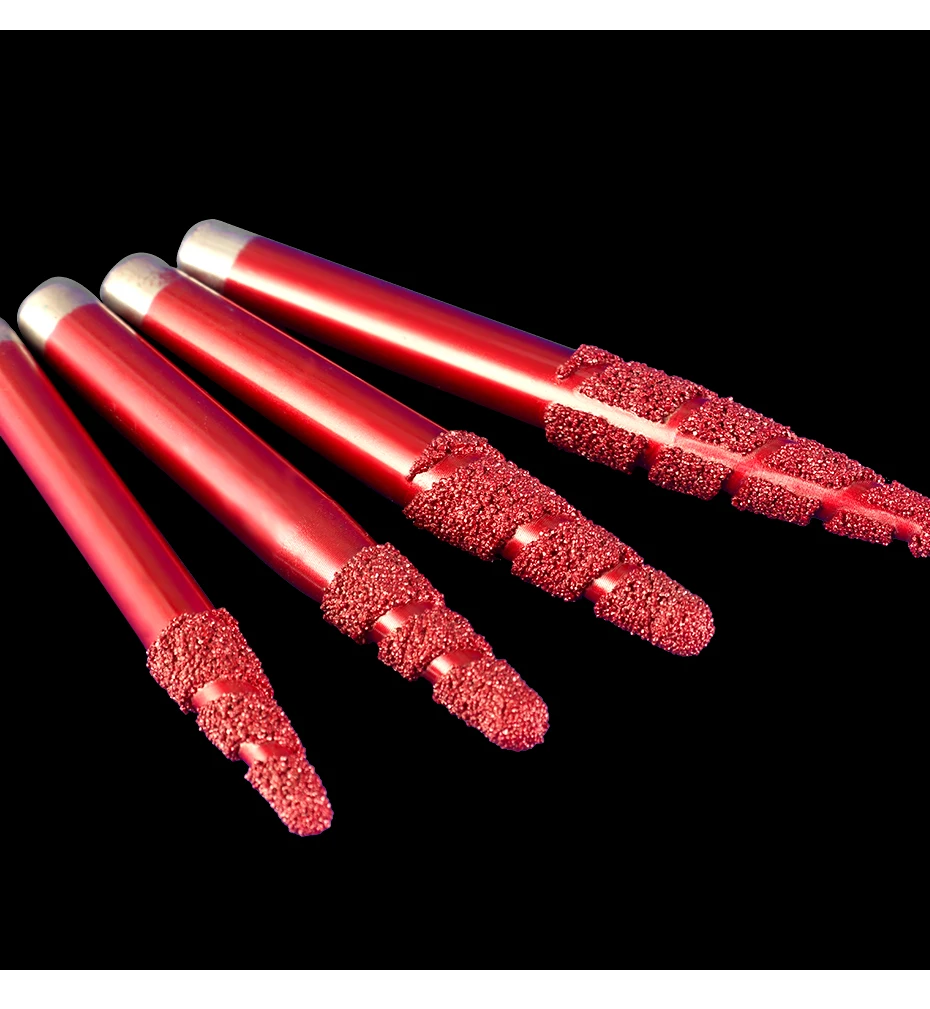 Multi Layer Vacuum Brazed Engraving Carving Tool Stone Bit