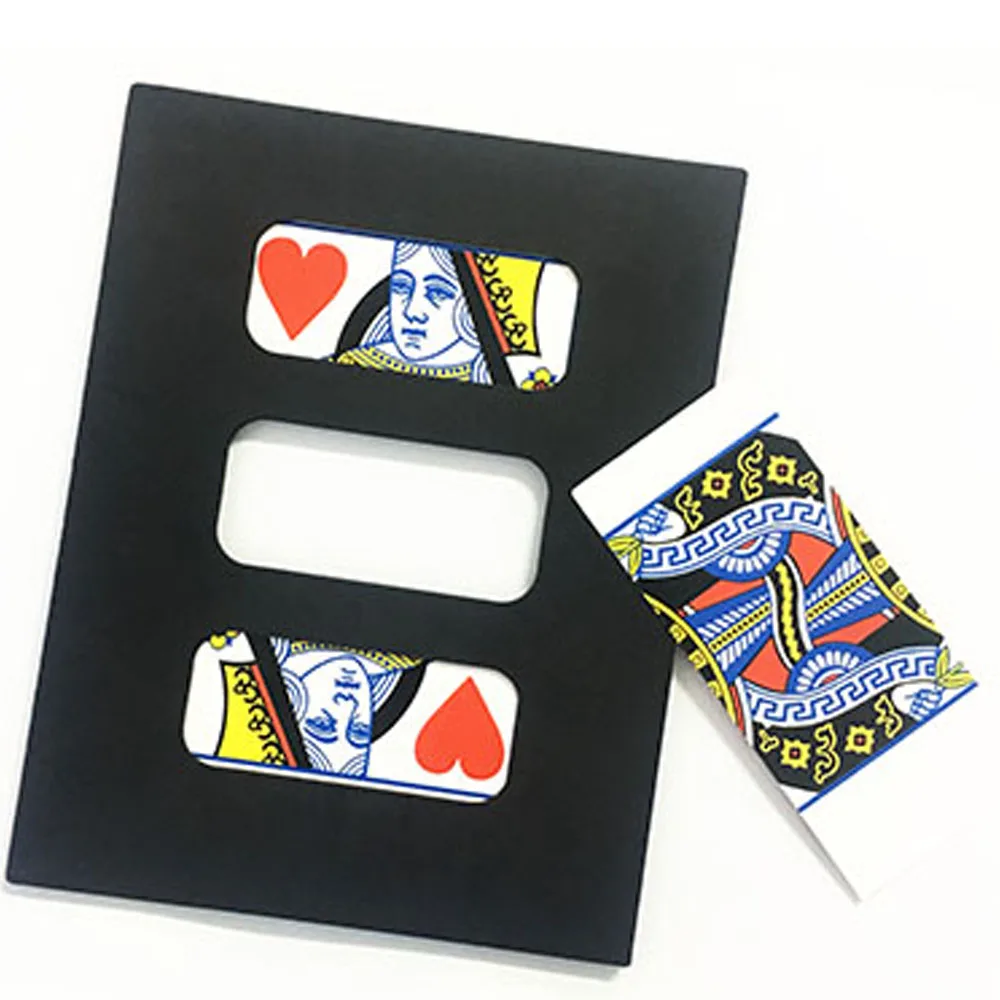 Cartas Jumbo Zig Zag para trucos de Magia, cartas de póker Jumbo, corte y restauración, Magia ...