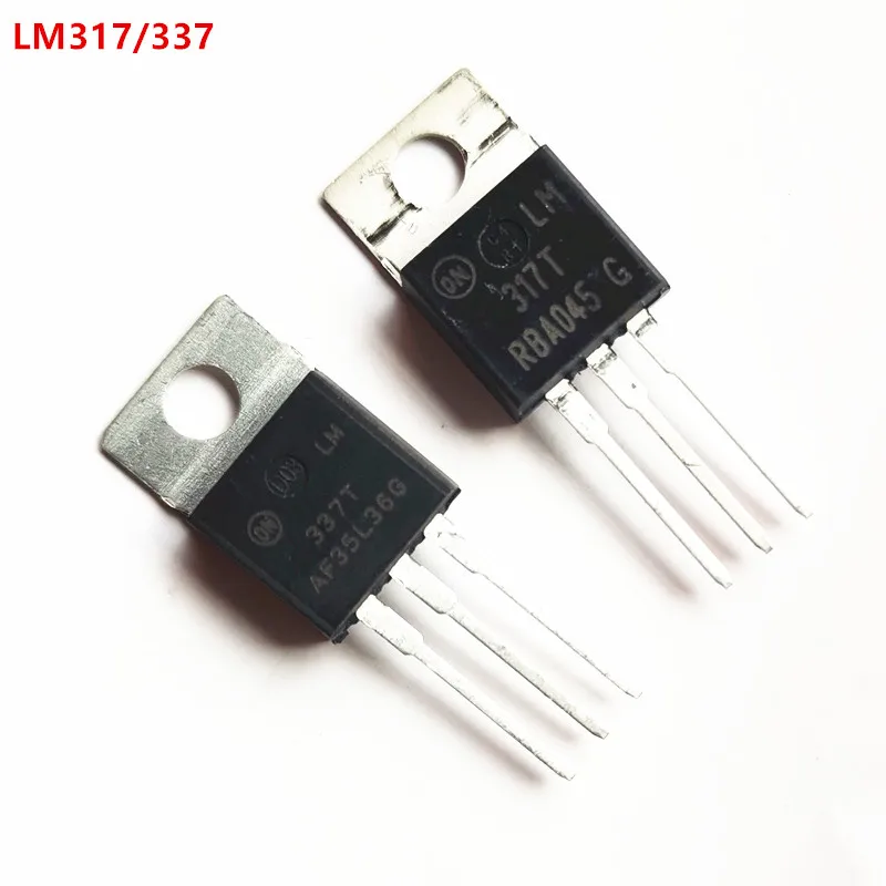 ON lm317 lm337 LM317T LM337T 1.5A Adjustable output voltage regulator ...