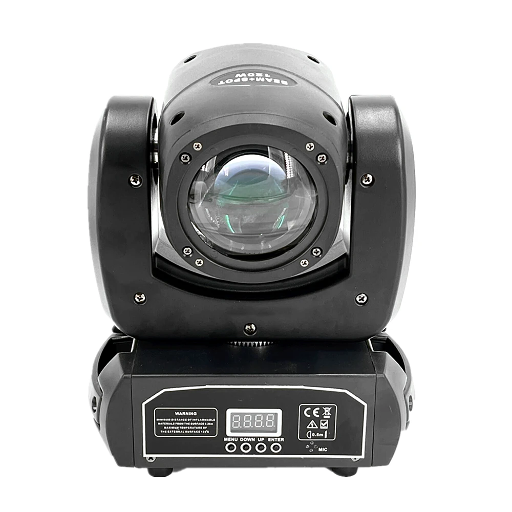 LED 120W Beam Spot Wash Gobo 8 Face Roto Prism Moving Head Lights Super ...