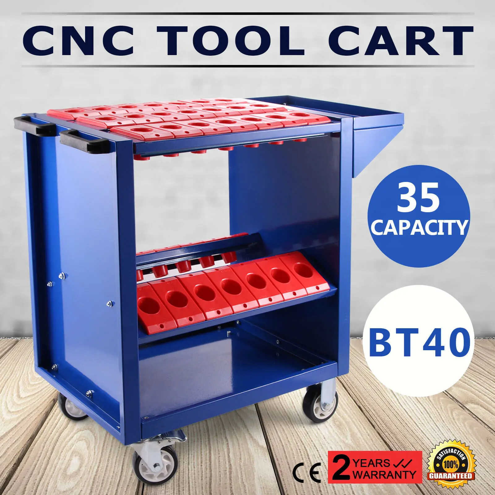 BT40 CNC machine center milling tool holder management tool cart multi ...