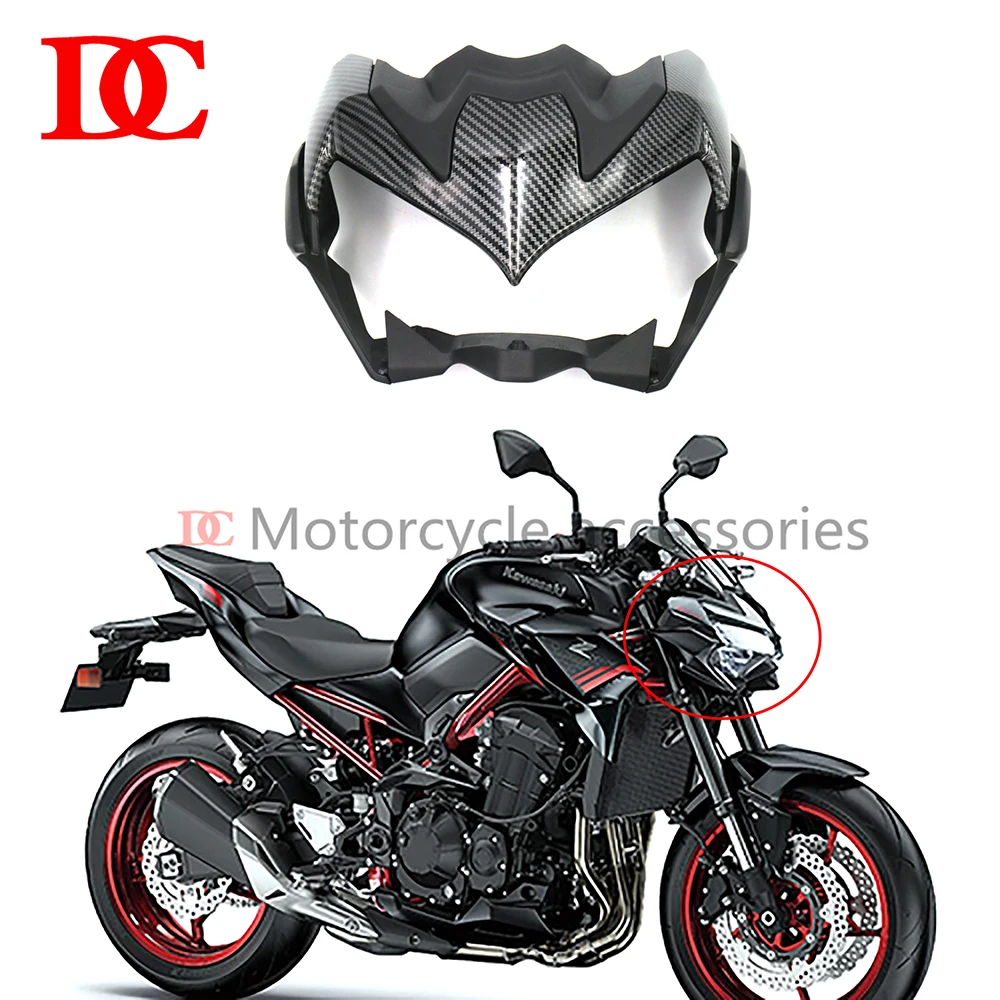 For-KAWASAKI-ZR900-Z900-2020-2021-Titanium-Front-Nose-Headlight-Fairing ...