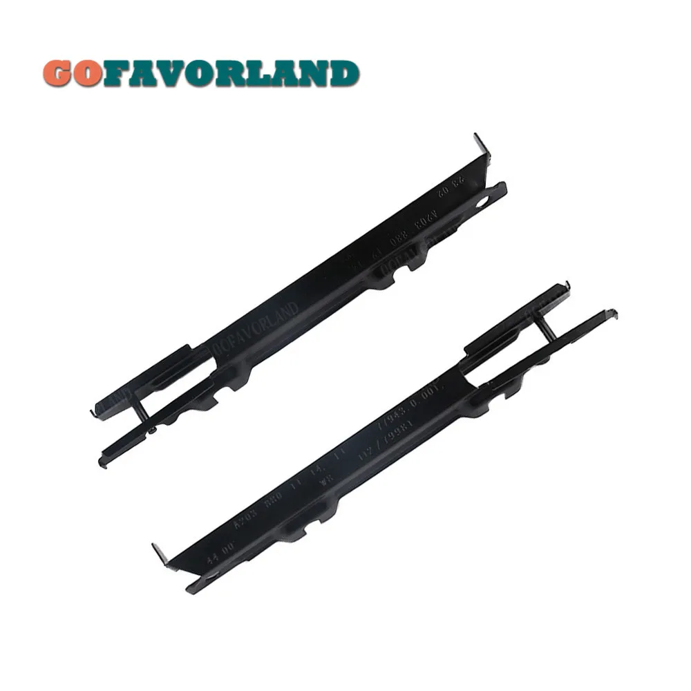 왼쪽 또는 오른쪽 또는 쌍 앞 범퍼 브래킷 끝 2038801114 2038801214, 메르세데스 W203 C240 2001 ...