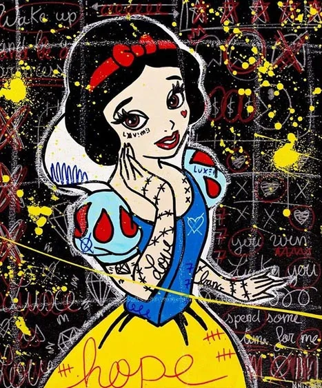 Pop Art Disney Princess