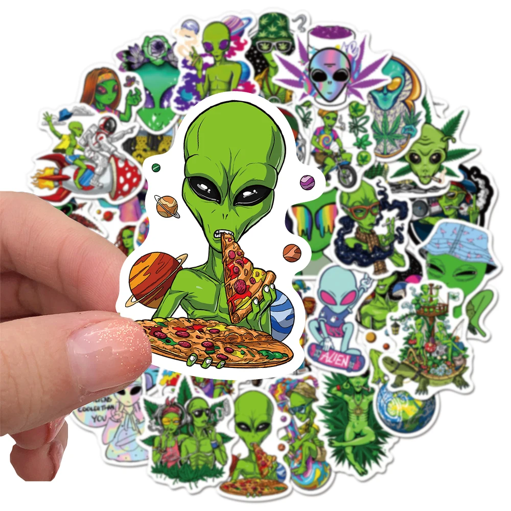 Graffiti Alien Characters