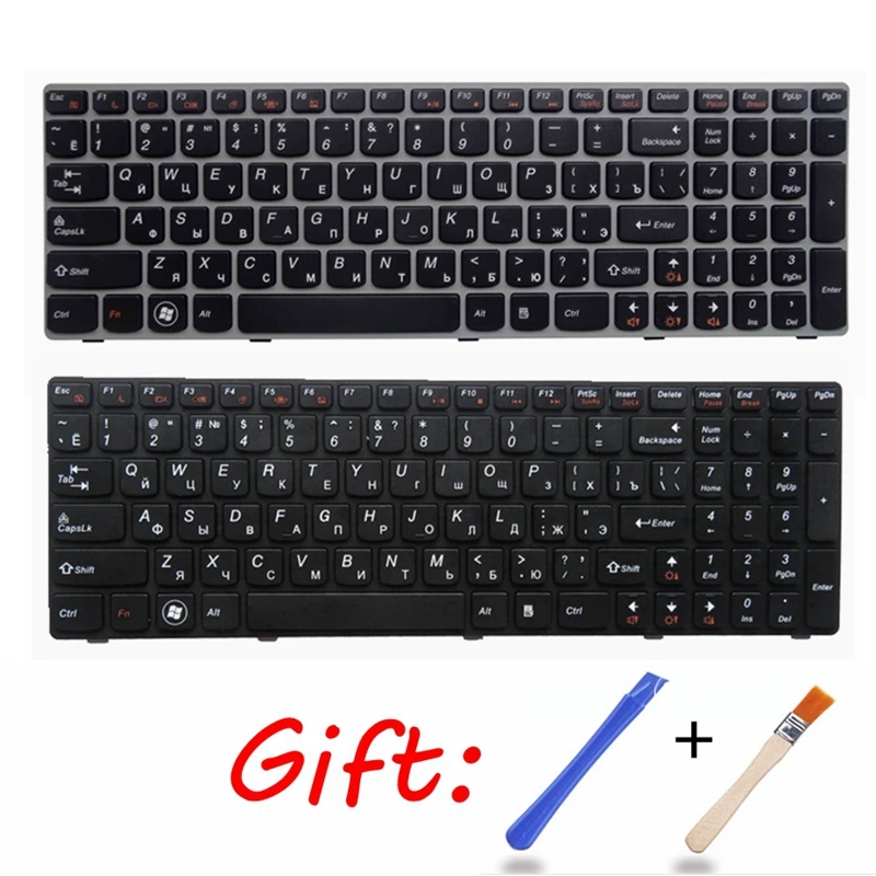 RU laptop Keyboard for LENOVO G570 G575 Z560 Z560A Z560G Z565 G570AH ...