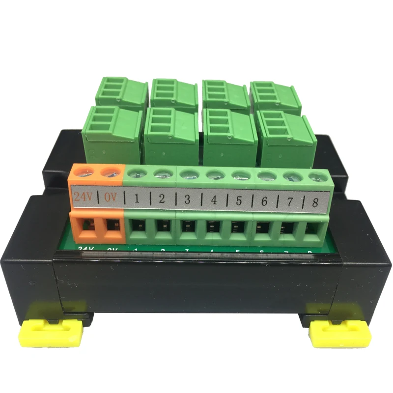PLC-sensor-terminal-block-module-3-wire-8-bit-IO-photoelectric ...