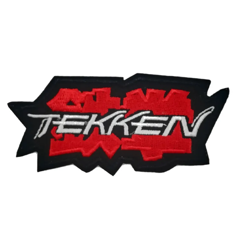 Tekken Logo Embroidered Patches Badge For Halloween Cosplay Costume ...