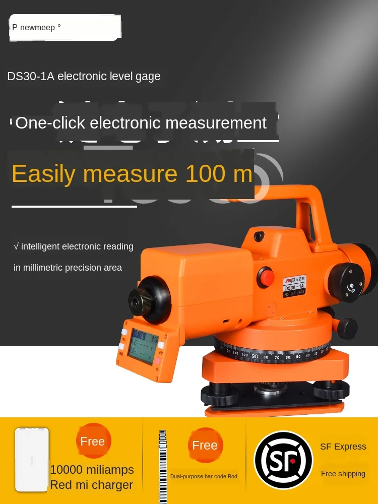 Electronic level DS30 1A high precision digital level measuring ...
