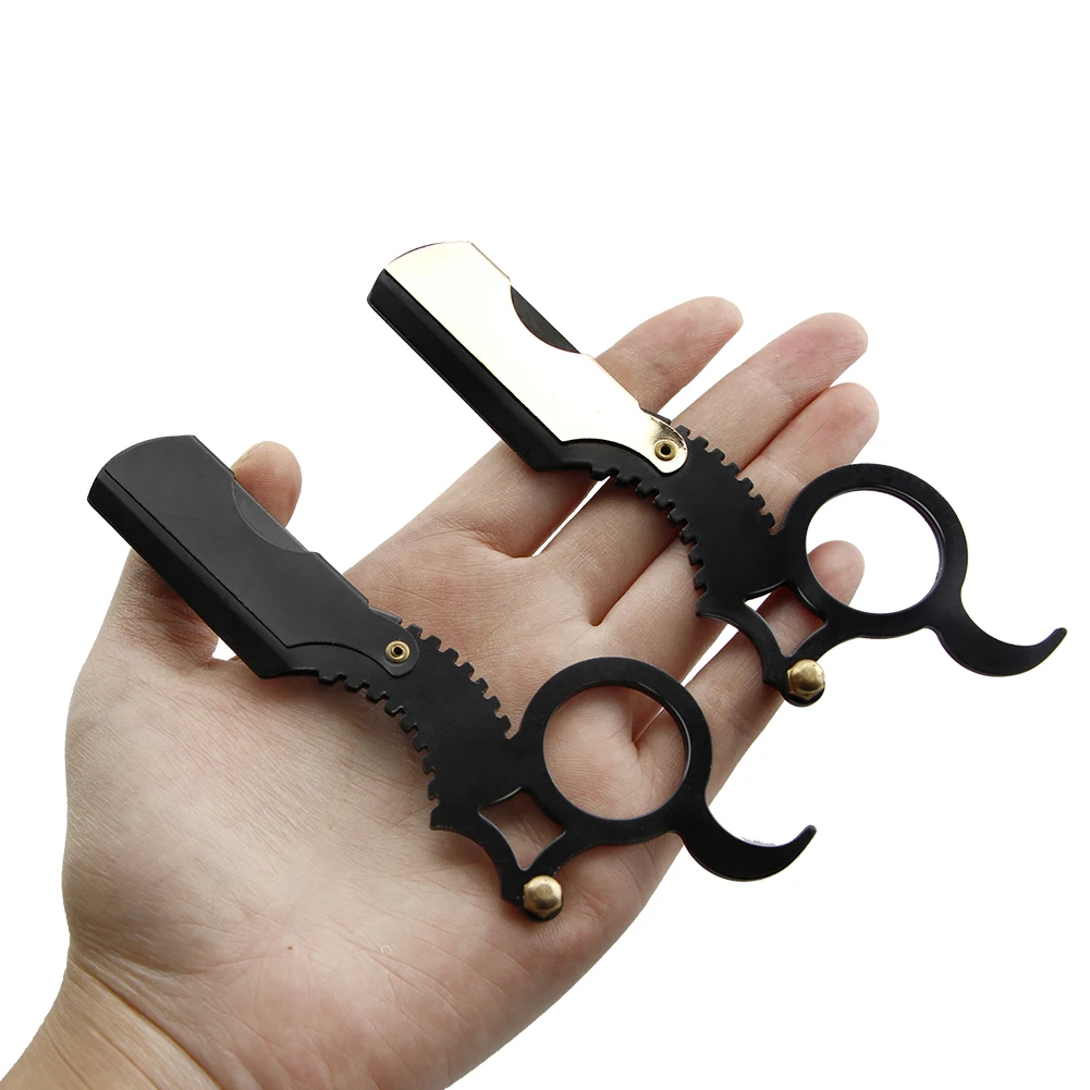 Stainless Steel Sharp Barber Razor Without Blade Straight Razor Tool ...