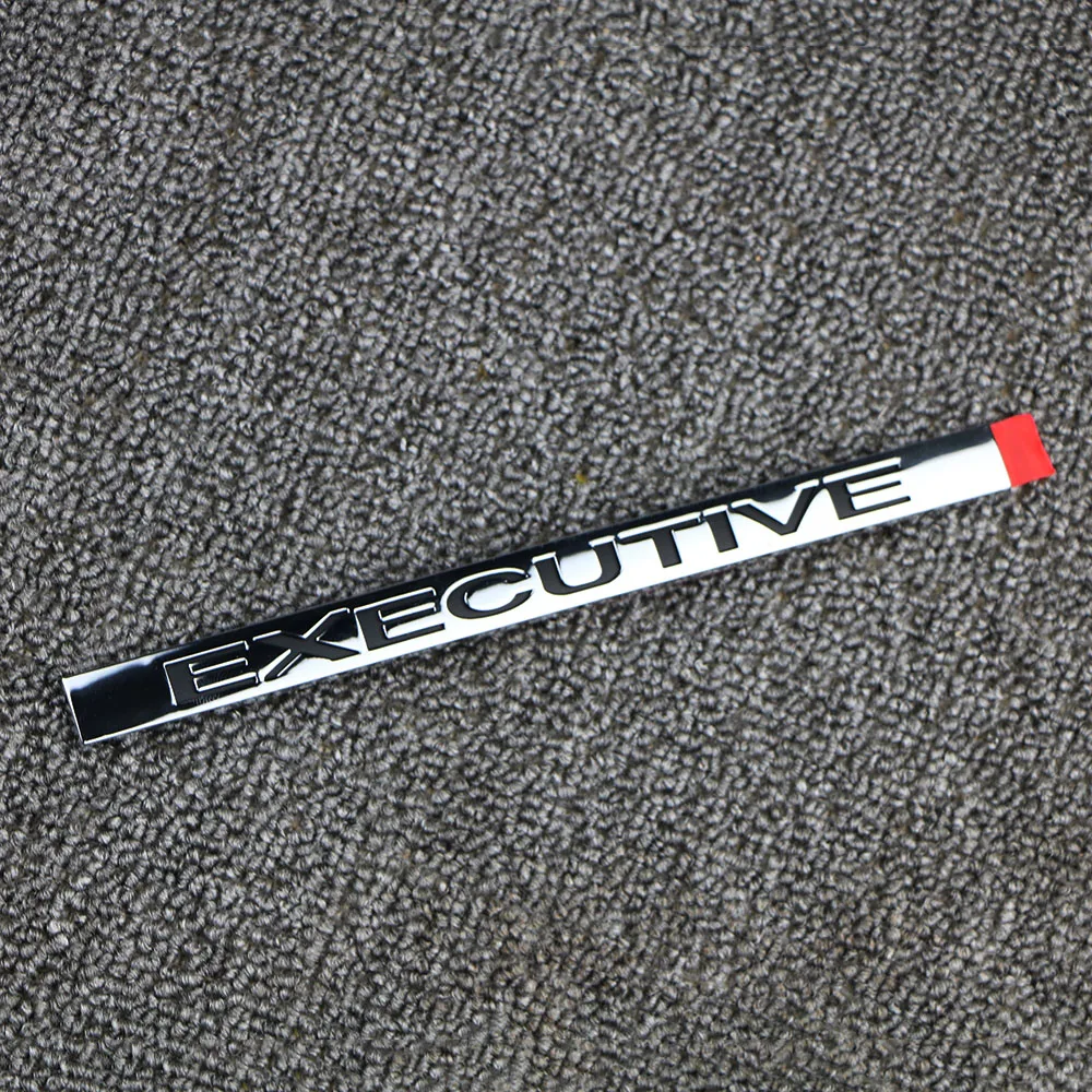 Car Sticker Executive Logo Sticker Decklid Badge Chrome Emblem ...