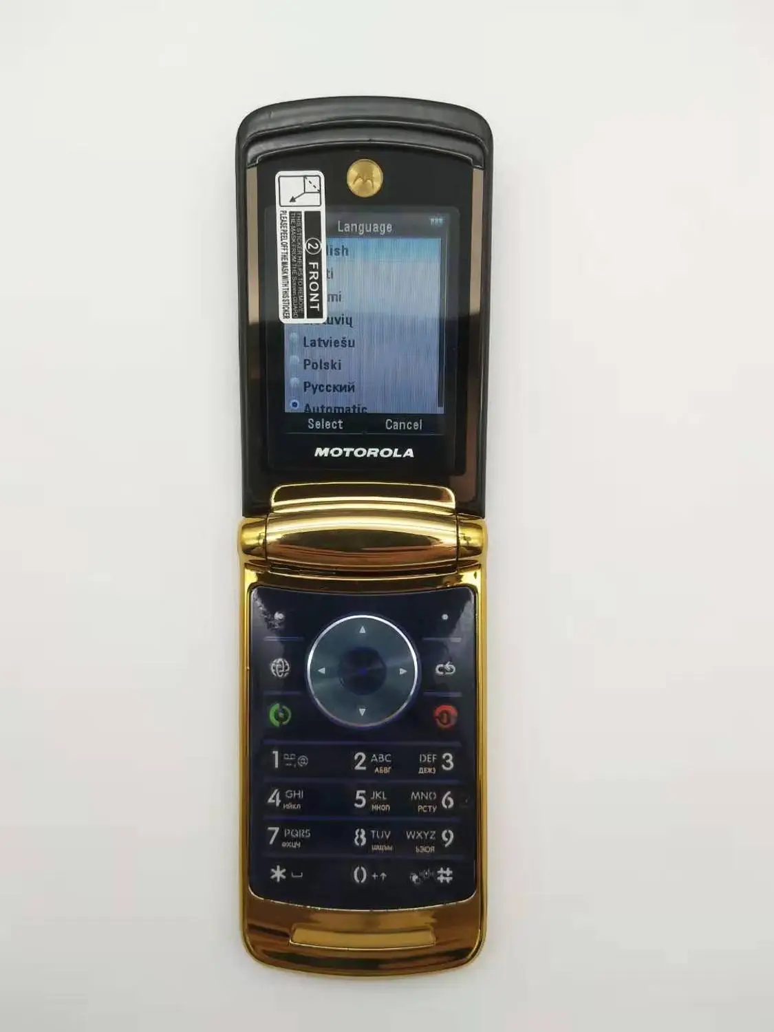 Motorola Razr Flip V8
