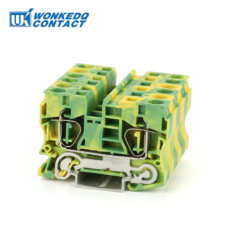 ST10-PE-Spring-cage-Ground-Protective-Earth-10-mm-24-8-AWG-Wire ...