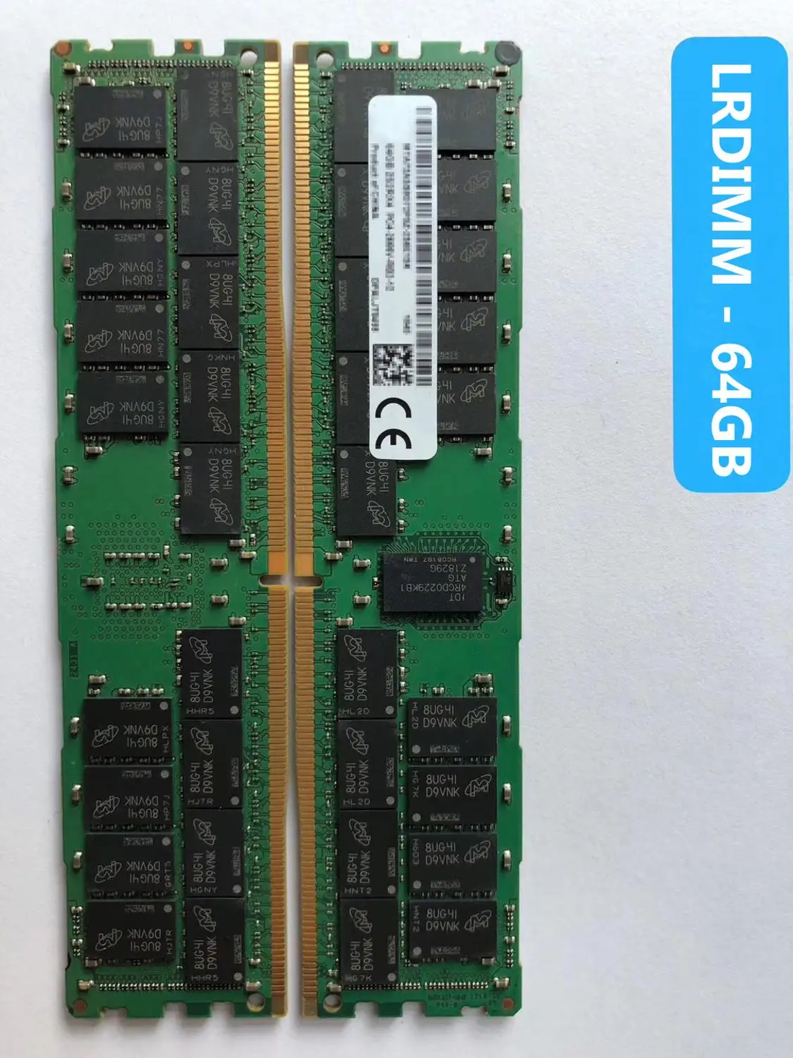 06200267 N26DDR4G64 DDR4 LRDIMM 64GB 288pin 0.75ns 2666000KHz 1.2V ECC 4 순위 (2G * 4bit) 3 년 보증 ...