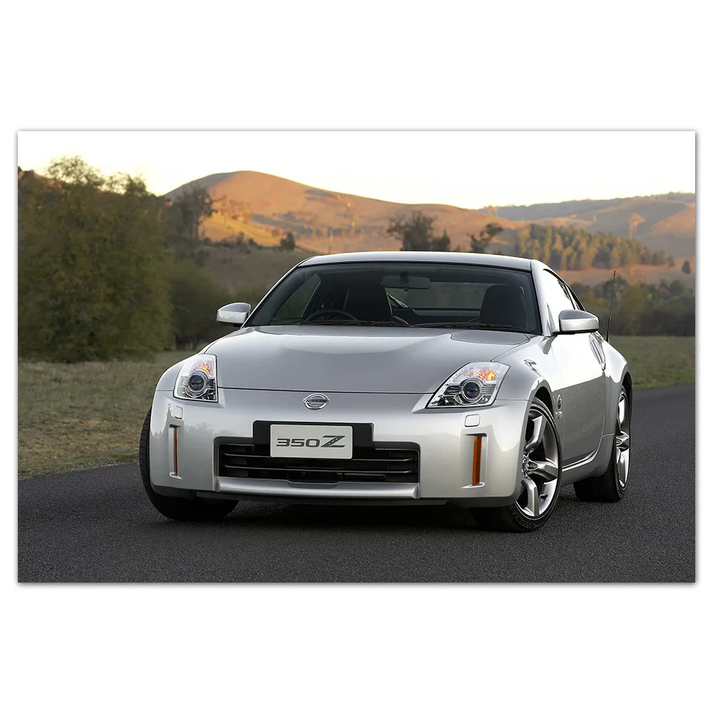 Cars Poster Nissan 350z Wallpaper Hd Prints Canvas Painting Wall Art ...