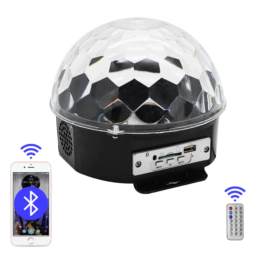 Mp3 Bluetooth Usb Disco Dj Stage Lighting Mp3 Led Magic Ball Digital ...