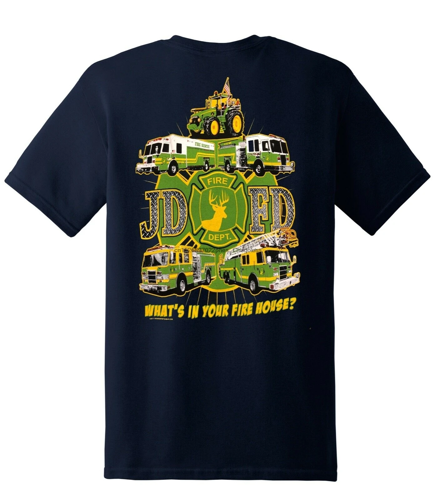 Camiseta de bombero JDFD Fire Dept|Camisetas| - AliExpress