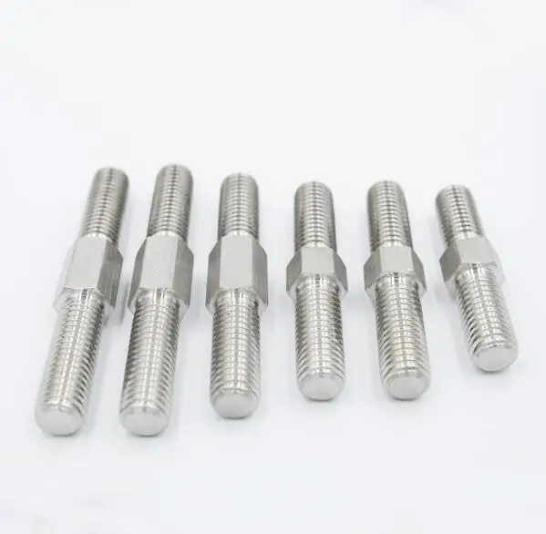 1 Pcs M10 M12 Male Screw Kiri dan Kanan Benang Baut Double Thread Pitch ...