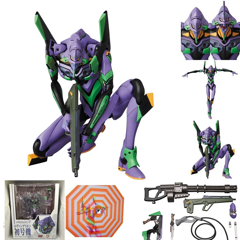 Mafex Evangelion EVA 01 Figure Revoltech 080 Evangelion EVA 01 Action ...