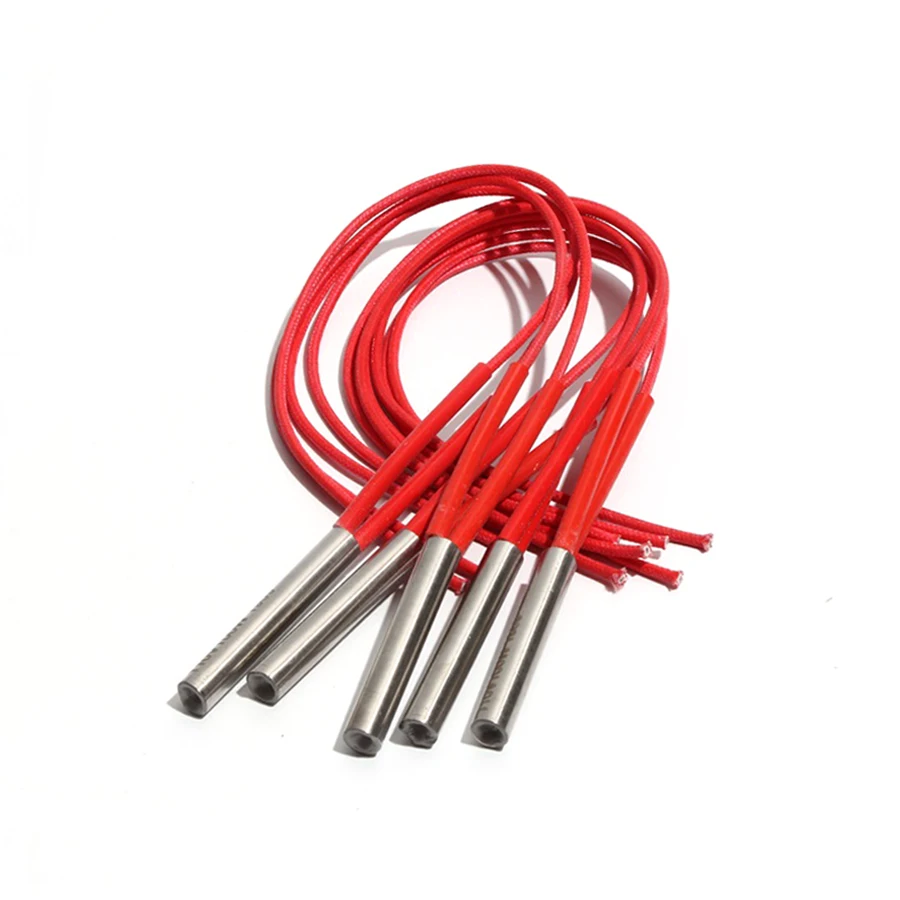 10PCS 10.5mm 50~60mm 201SUS Tubular Heating Pipe 110V/220V/380V ...