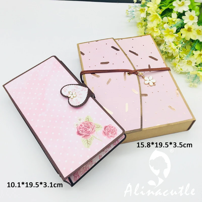 Alinacutle Metal Cutting Die Cut Planner Gate Fold Notebook Storage Box ...