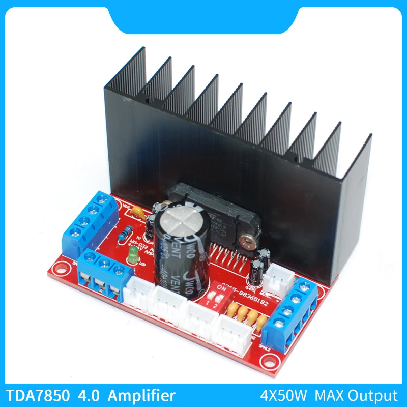 TDA7388-Audio-Power-Amplifier-Board-4-41W-4-0-Channels-Amplifiers-HIFI ...
