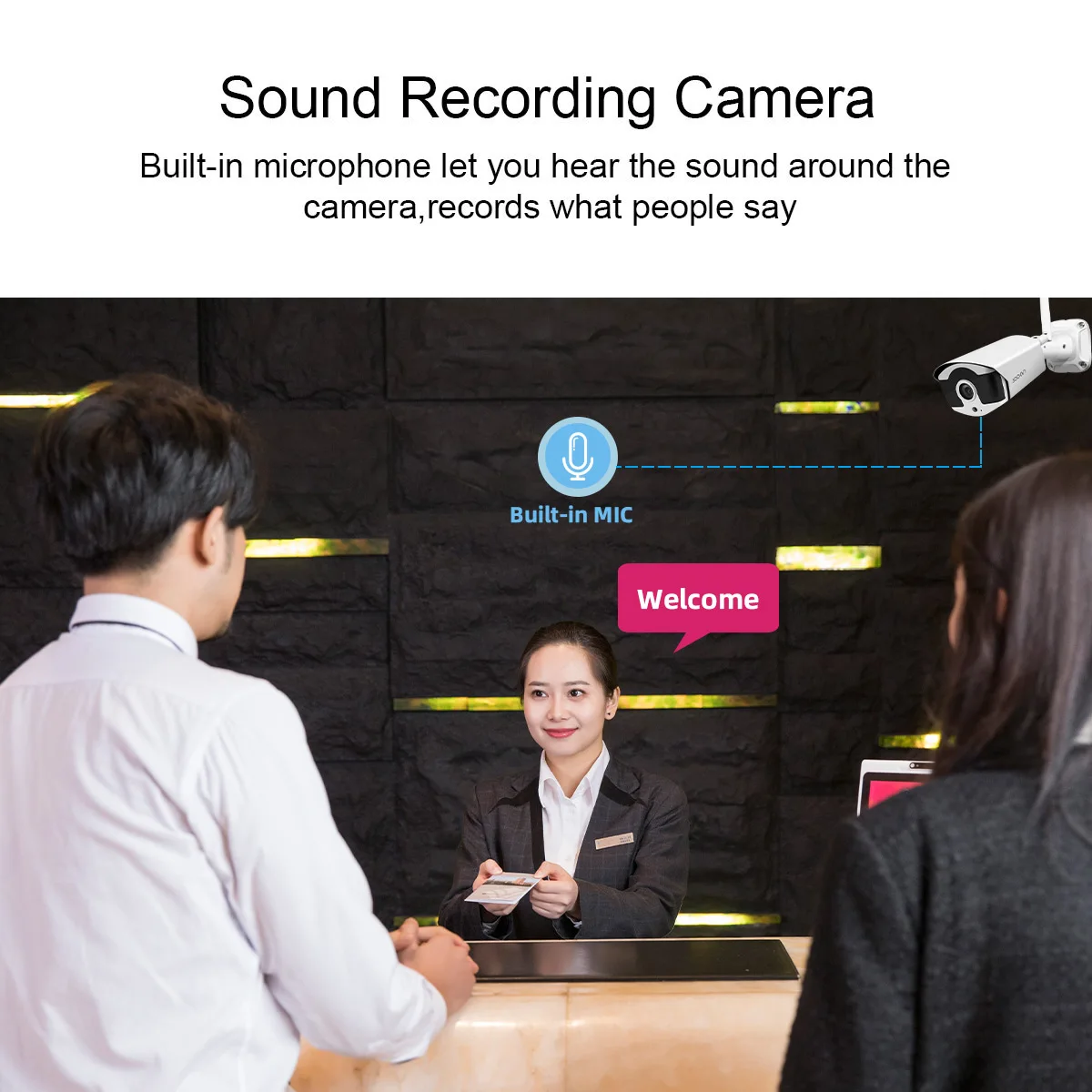 CCTV System Wireless Surveillance System Kit 3MP Home Security Camera ...