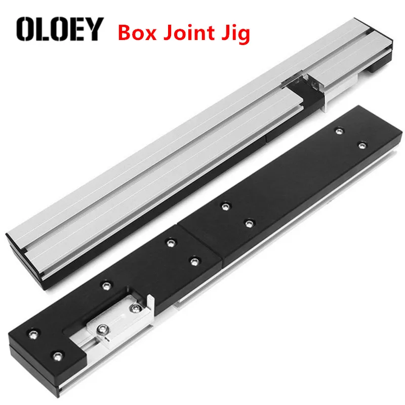 30x60x450mm-Aluminum-Box-Joint-Jig-Kit-For-Miter-Gauge-Sawing-Assembly ...