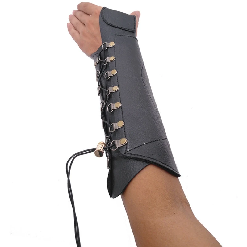 Archery-Arm-Guard-Hand-Protector-Handmade-Leather-Forearm-Protector ...