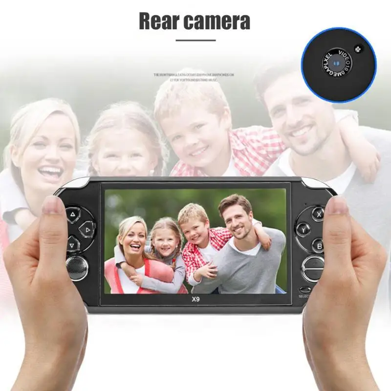 X9/X16/ X19/ X12 PLUS Handheld Retro Game Player 8GB 16G Game Console ...